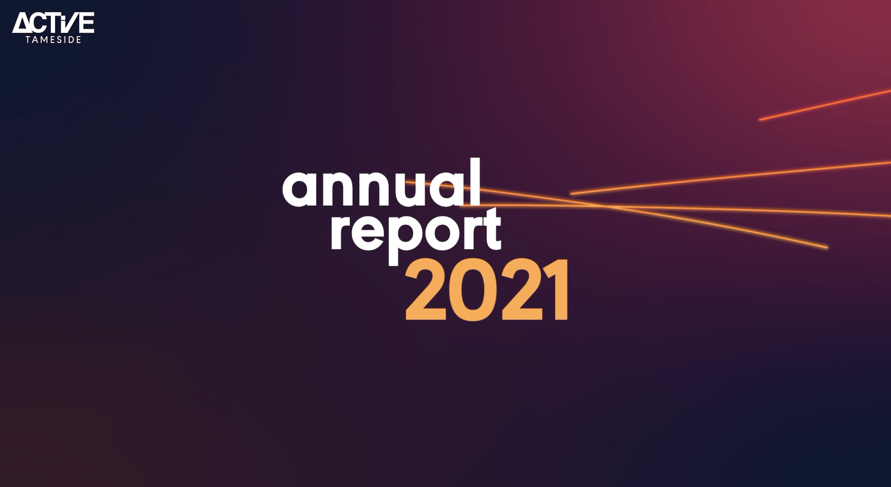 Annual Report 2021 | Active Tameside