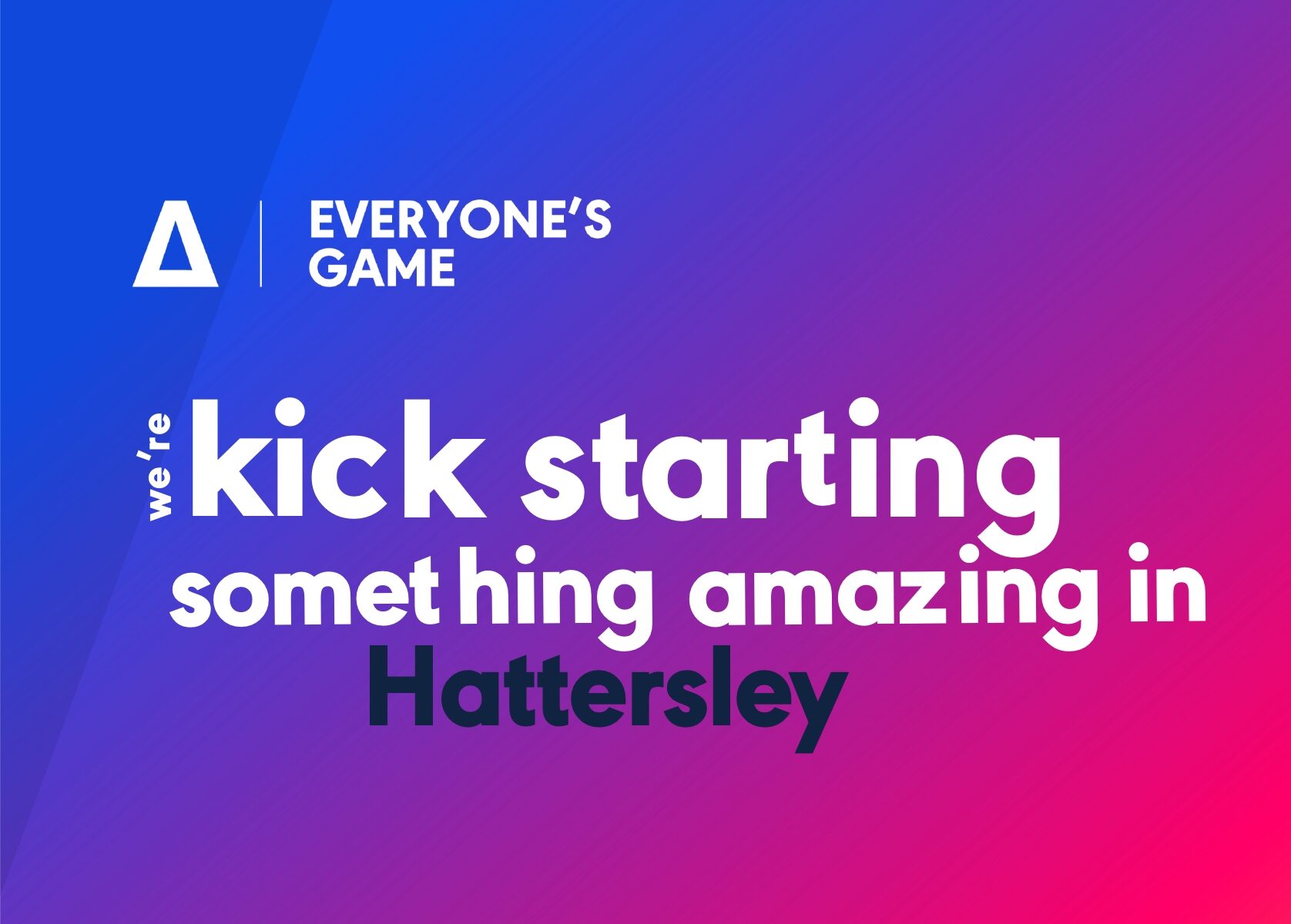 Everyone’s Game | Active Tameside
